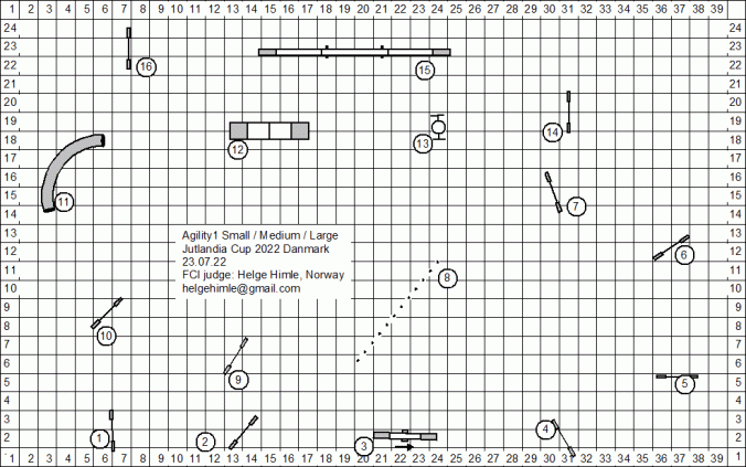 Helge Himle Agility Courses | I am a FCI agility judge and this is a ...